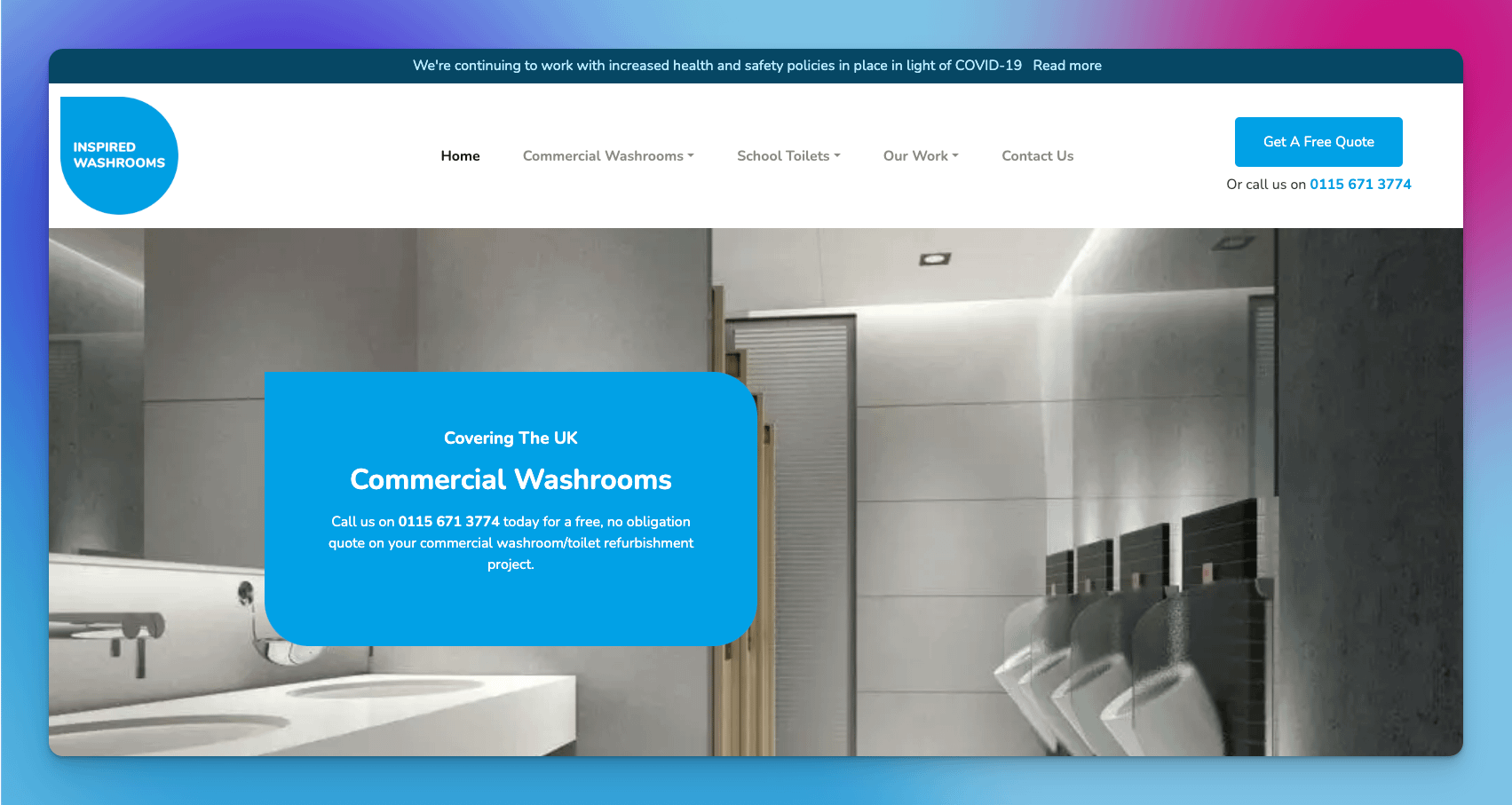 Case Study: Inspired Washrooms - Imaginaire
