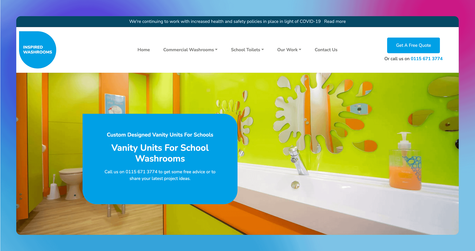 Case Study: Inspired Washrooms - Imaginaire