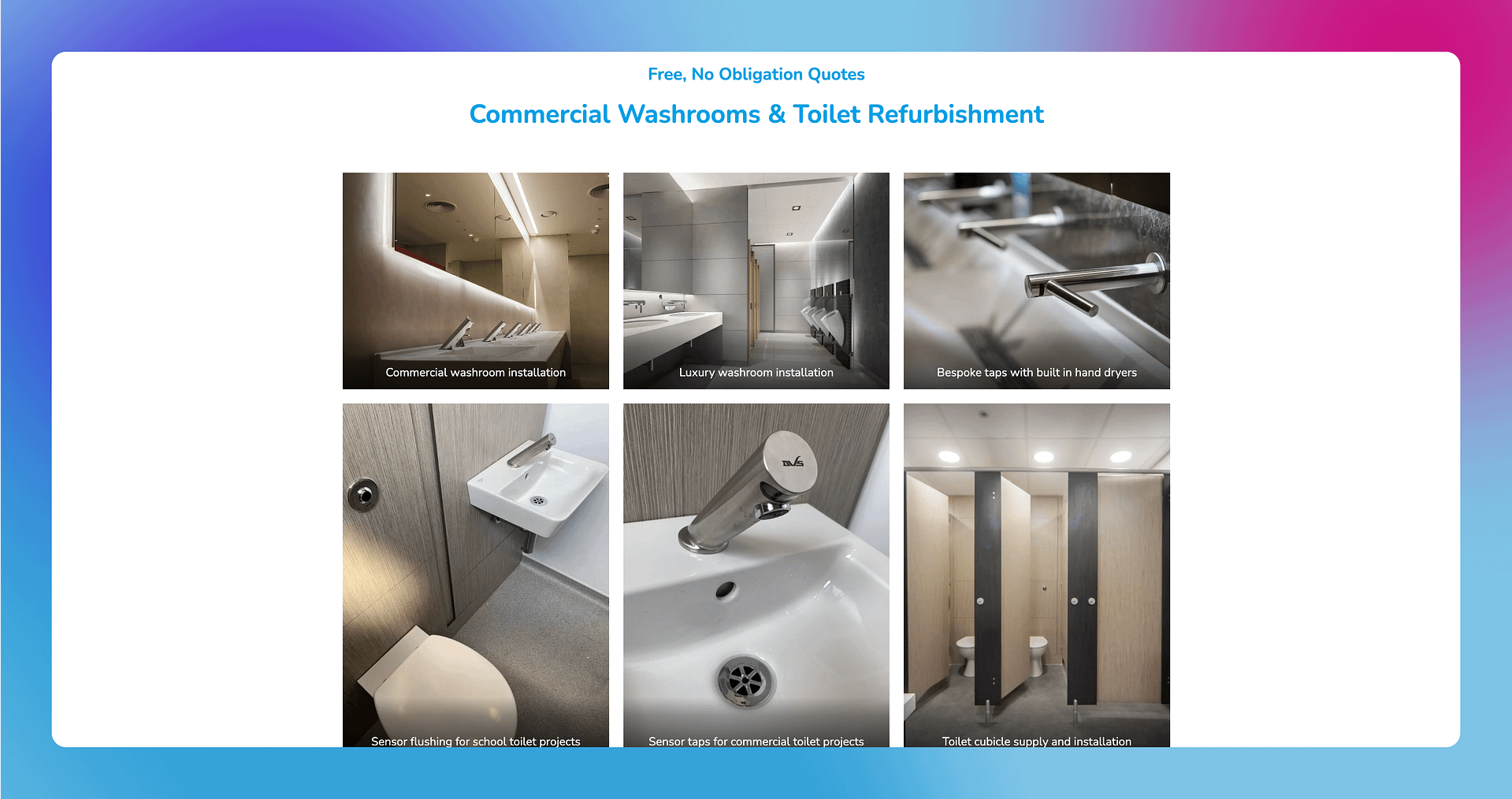 Case Study: Inspired Washrooms - Imaginaire